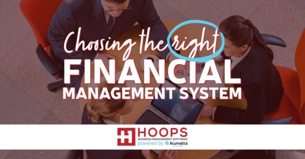 Choosing the Right Financial Management System - Imagineering